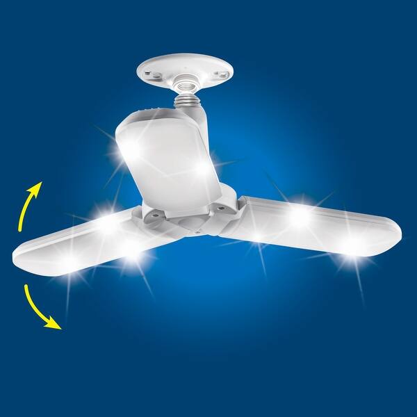 Energy-Efficient Universal Folding LED Ceiling Light - NO SIZE - Bed ...