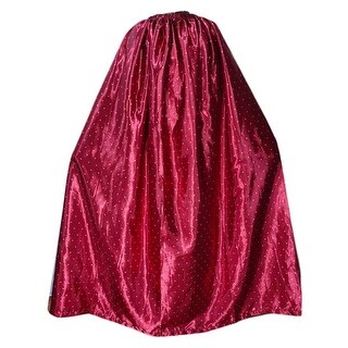 Red Satin Portable Changing Cloak Cover-Ups Instant Shelter Beach Cover ...