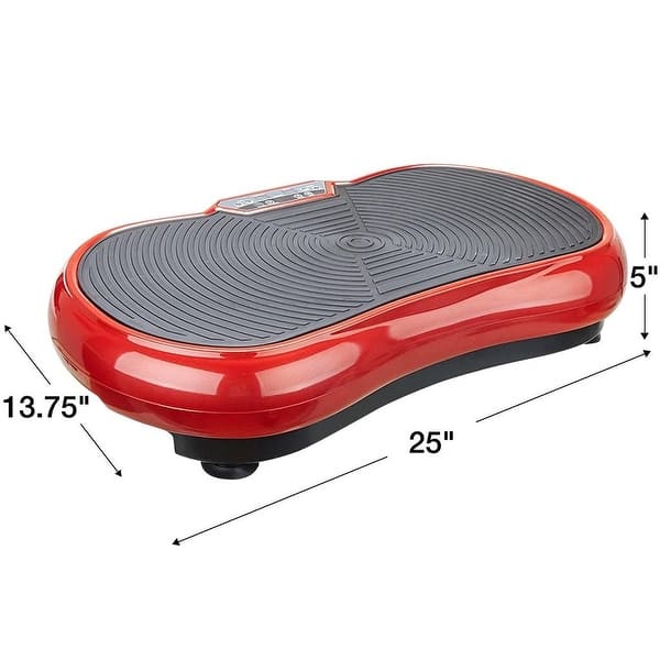 Fitness Vibration Platform-Full Body Vibration Machine With Resistance ...