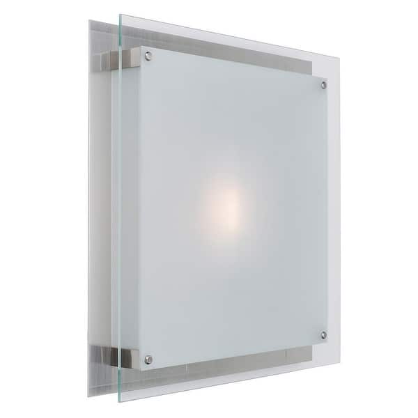 Access Lighting Vision 1 Light LED Flush Mount Ceiling Fixture - Bed ...