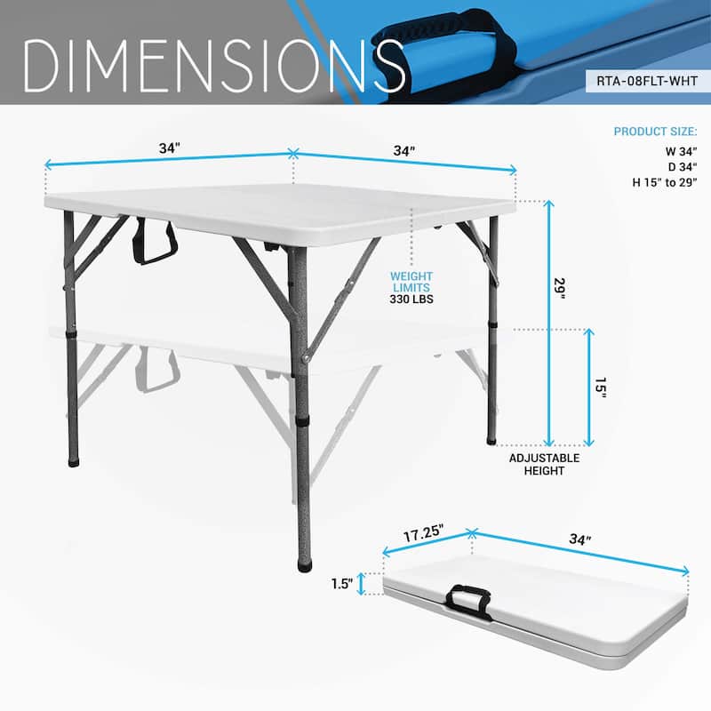 folding table medium size