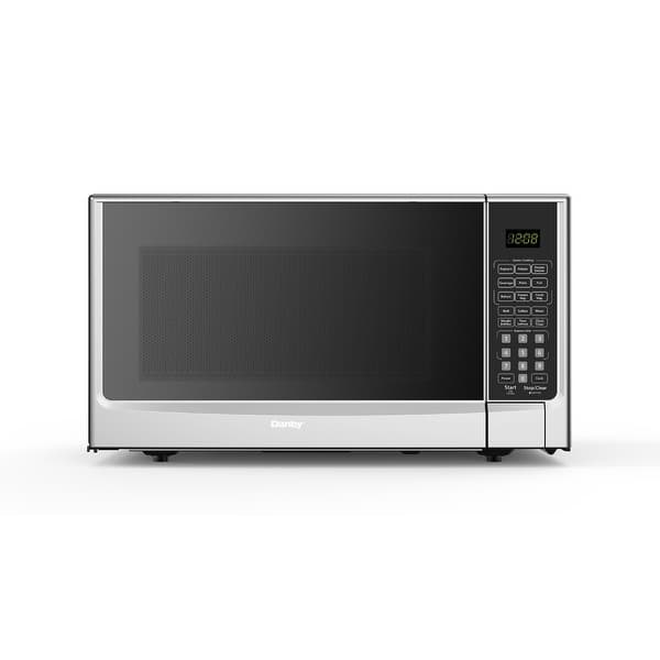 Danby Designer 1.4 cu ft Sensor (Cooking) Microwave in Stainless Steel ...