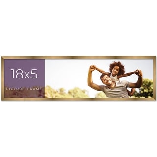 18x5 Bronze Real Wood Picture Frame Width 0.75 inches | Interior Frame ...