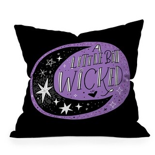 Deny Designs CynthiaF A Little Bit Wicked Throw Pillow - Bed Bath ...