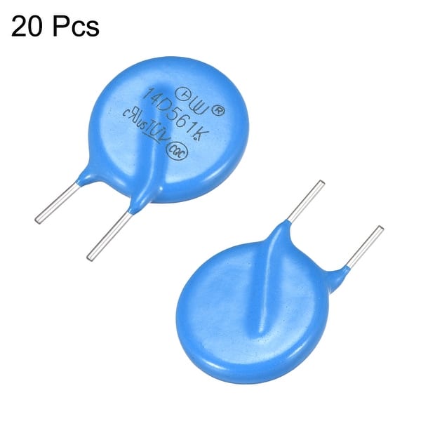 20Pcs Voltage Dependent Resistors AC 350V 14D561K L5 Radial Lead Disc ...