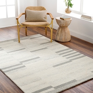 Livabliss Nandi Modern Color Block Geometric Area Rug - On Sale - Bed ...