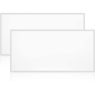 Luxrite LED Light Flat Panel, 2x4 FT, 72W, 6500K Daylight White, 8550 ...