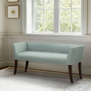 Upholstered Bench Teal - Bed Bath & Beyond - 43149086