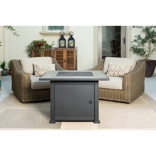 Bond Ashland 35" sq. Gas Fire Pit Table - Bed Bath & Beyond - 33185128