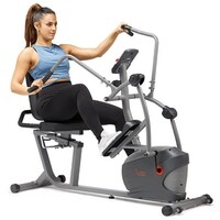 Sunny Health & Fitness Performance Recumbent Cross Trainer & Elliptical ...