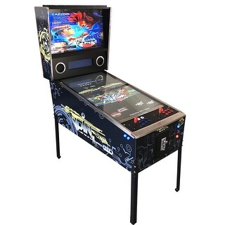 Virtual Pinball Machine (2 in 1) Combo 1031 Pinball, 998 Arcade Games ...