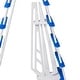 Swimline A-Frame Above Ground Pool Ladder w/ Barrier for 48" to 52 ...