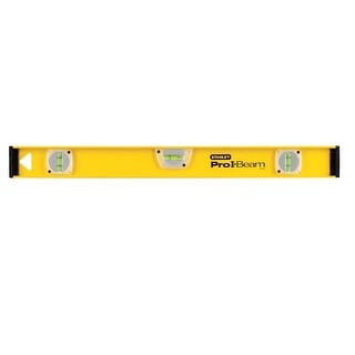 Stanley 42-240 Aluminum I-Beam Level, Yellow, 24" L - Bed Bath & Beyond ...