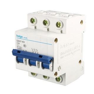Overload Protection Three Pole 3P Miniature Circuit Breaker 400V 32A ...