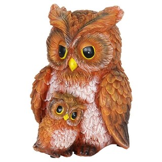 Exhart Owl with Owlet Garden Statue, 8.5 Inch - Bed Bath & Beyond ...