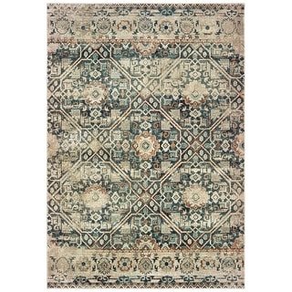 Rectangle Raleigh Geometric/Distressed, Casual Rug - Bed Bath & Beyond ...