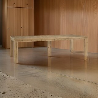 Sili 72-108 Inch Dining Table, Extendable, Removable Leaves Rustic ...