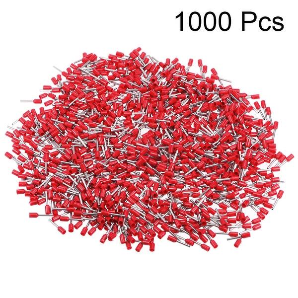 VE7510 Insulated Pin End Wire Connector Crimp Terminal AWG20 1000Pcs ...