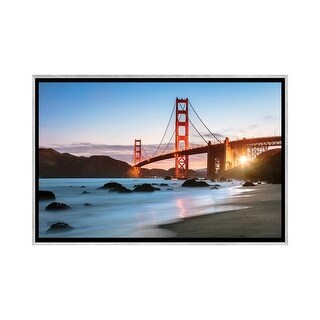 iCanvas "Dawn At The Golden Gate" by Matteo Colombo Framed - Bed Bath ...