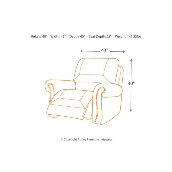 Larkinhurst Traditional Earth Rocker Recliner - Bed Bath & Beyond ...