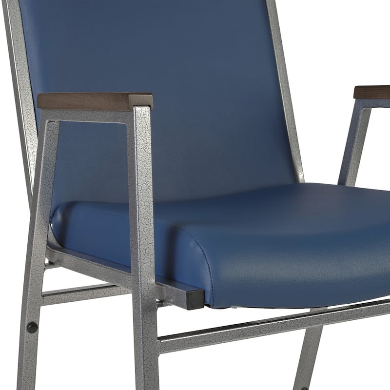Heavy Duty Stackable Arm Chair (Set of 4) - 21"D x 21"W x 31"H ...