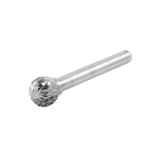 Unique Bargains 12mm x 6mm Ball Shaped Double Cut Rotary Grinding Bit ...