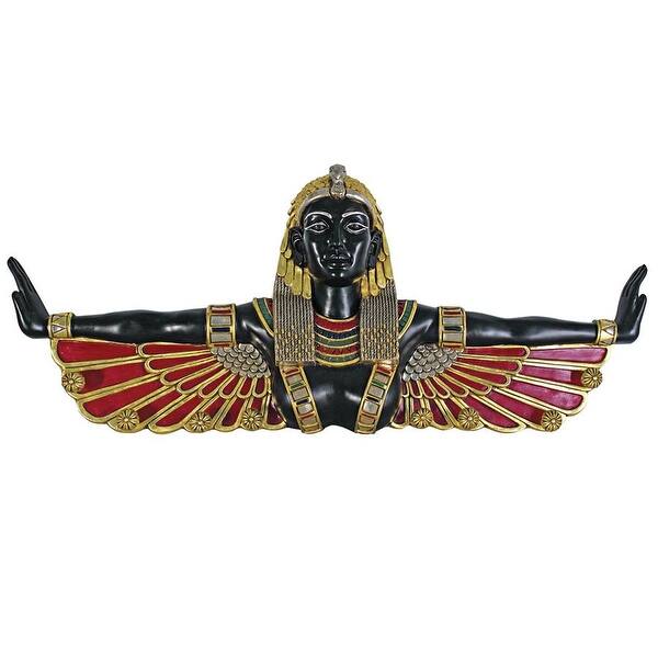 Design Toscano Egyptian Goddess of Halwan Wall Sculpture - Bed Bath ...