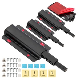Magnetic Push Latches, Push to Open Door Latch Cabinet Hardware Hidden ...