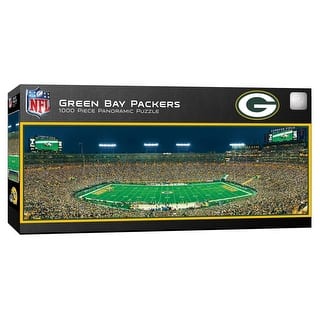 Green Bay Packers Lambeau Field Panoramic Jigsaw Puzzle, 1000-Pieces ...