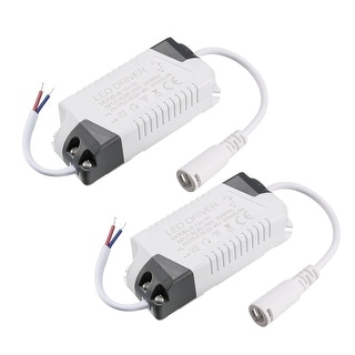 8-12W Constant Current 300mA High Power LED Driver DC Connector 2Pcs ...