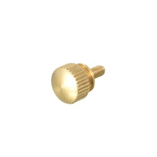 Knurled Thumb Screws, M3x6mm Brass Shoulder Bolts Stepped Grip Knobs ...