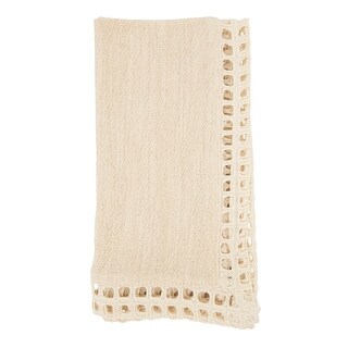Elegant Net Border Cotton Table Napkin (Set of 4) - Bed Bath & Beyond ...