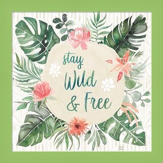 Dina June 'Paradise Petals V' Framed Art - Bed Bath & Beyond - 33531426