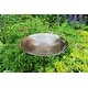 Achla Designs Burnt Copper Birdbath w/Stake, 16 Inch Diameter, Antique ...
