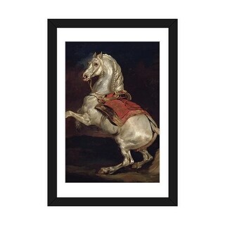 iCanvas "Napoleon's Stallion, Tamerlan " by Theodore Gericault - Bed ...