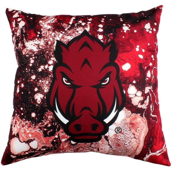 Arkansas Razorbacks 2 Sided 16" Decorative Pillow, Made in the USA ...