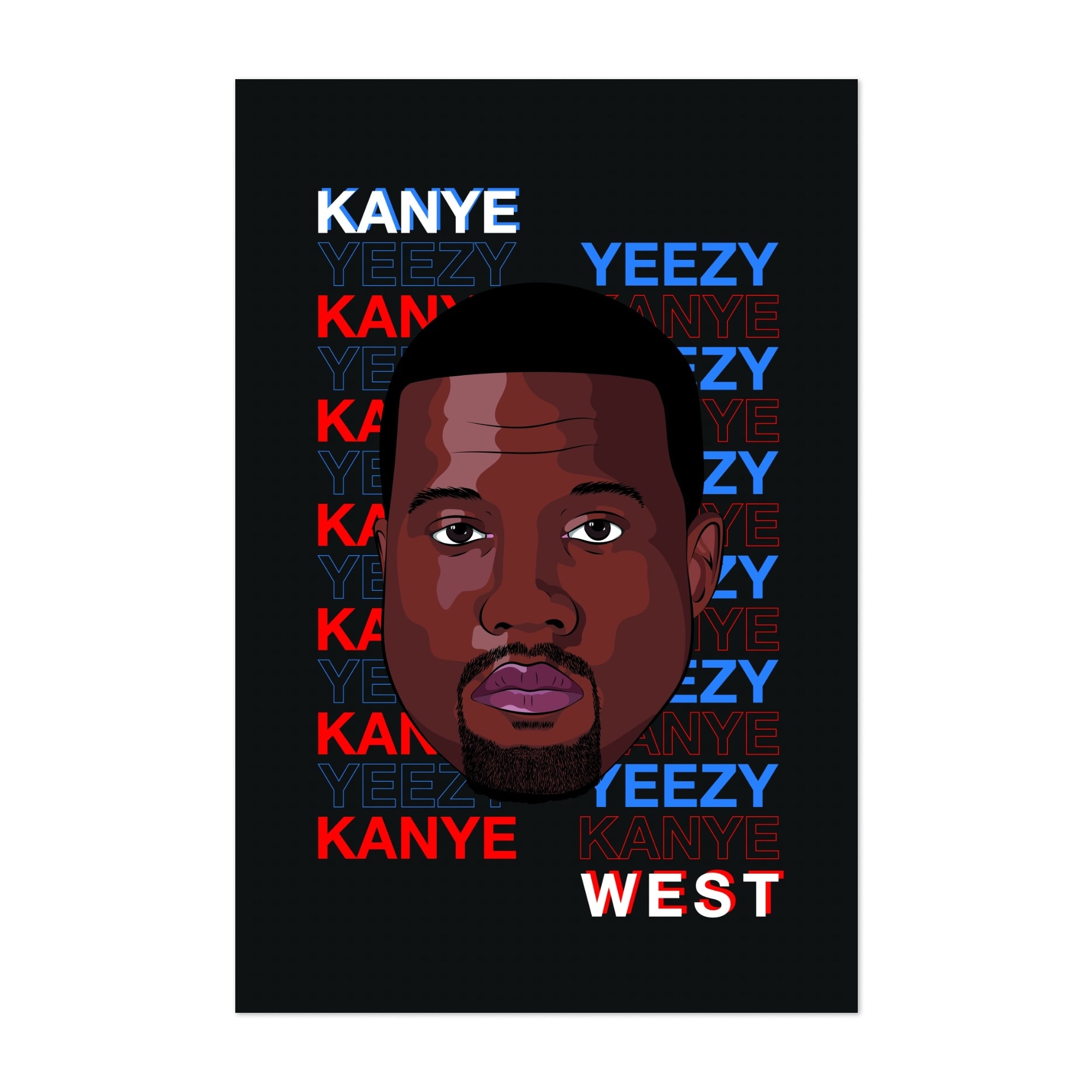 yeezus poster