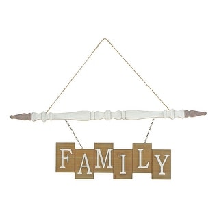 Hanging Wooden Chain Sign Family - Bed Bath & Beyond - 40153125