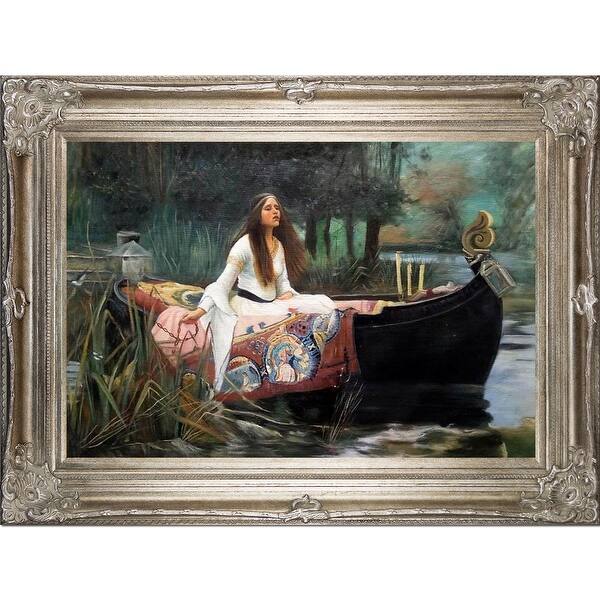 John William Waterhouse 'The Lady of Shalott' Hand Painted Oil ...