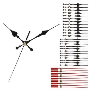 Clock Hands, 12 Set Clock Hands Kits Clock Mechanism Movement Aluminum ...