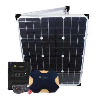 Foldable Solar Power Kit, 100W Solar Panel - Bed Bath & Beyond - 36796454