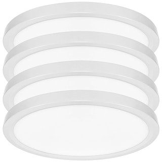 Luxrite 7 Inch LED Flush Mount Ceiling Light, 15W 1000LM, 5CCT ...