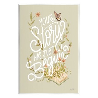 Stupell Your Story Inspirational Wall Plaque Art Design By House Fenway ...