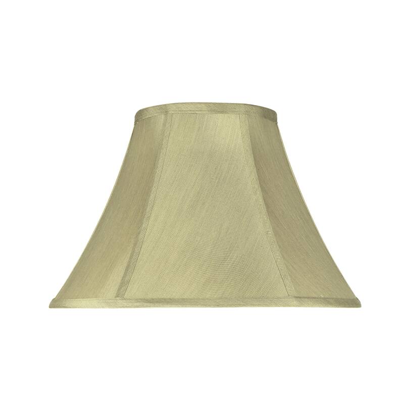 Aspen Creative Beige Bell Shape UNO Construction Lamp Shade (6" x 13" x ...