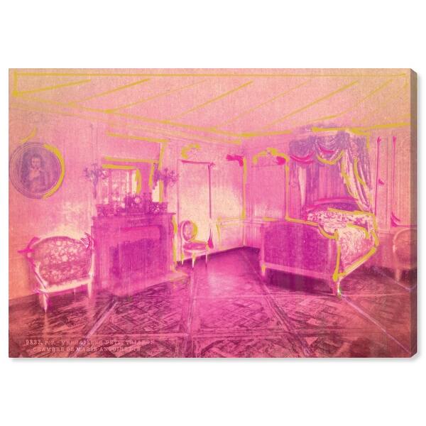 Oliver Gal 'Marie Antoinette Chambers' Fashion and Glam Wall Art Canvas ...