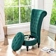 Gosser 20" Wide Velvet High Back Vanity Chair - Bed Bath & Beyond ...