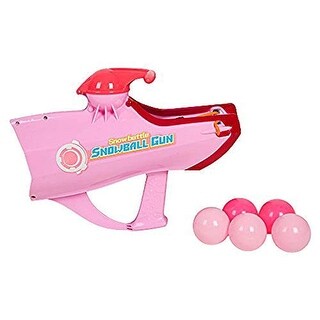 Shoots Snowball Winter Fight Toy Pink - 14*4.1*11inch - Bed Bath ...