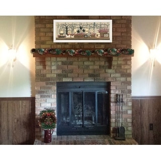 TrendyDecor4U Farmhouse "Willow Tree Shelf Collection" Framed Print ...