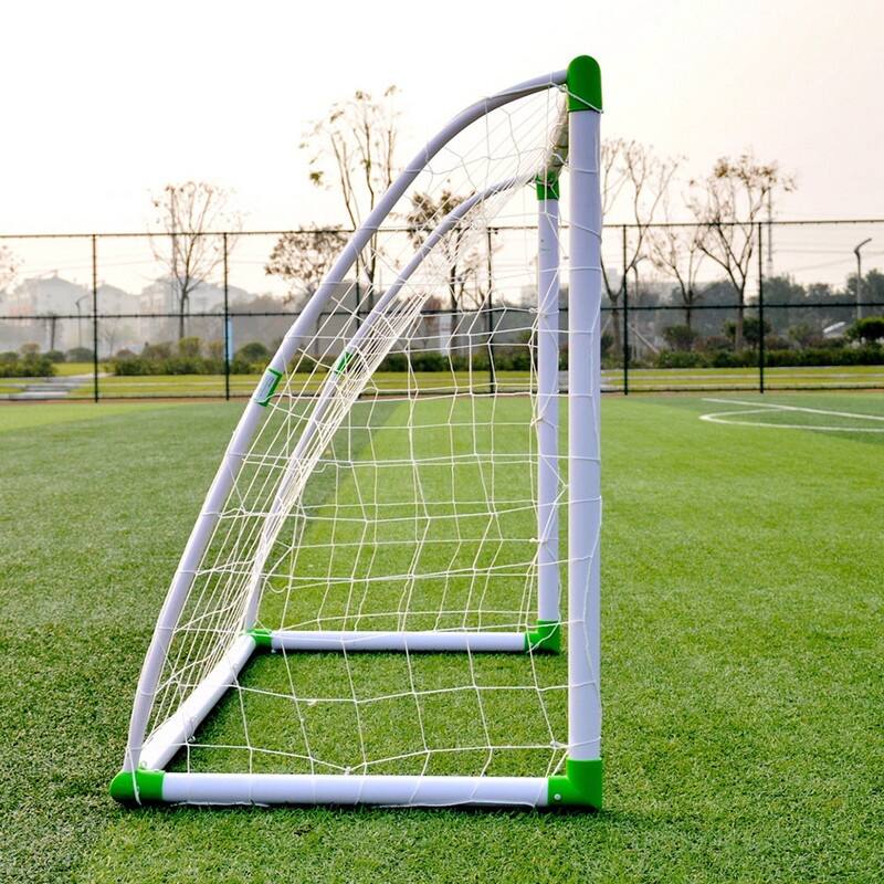 6' x 4' Soccer Goal Set, Portable Kids Youth Sports Foootball Training ...