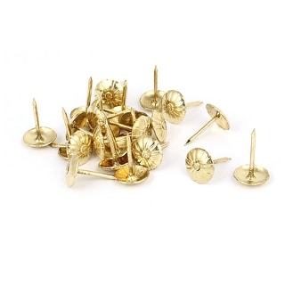 7/16" Dia Daisy Head Thumbtack Upholstery Decorative Nail Thumb Tack ...